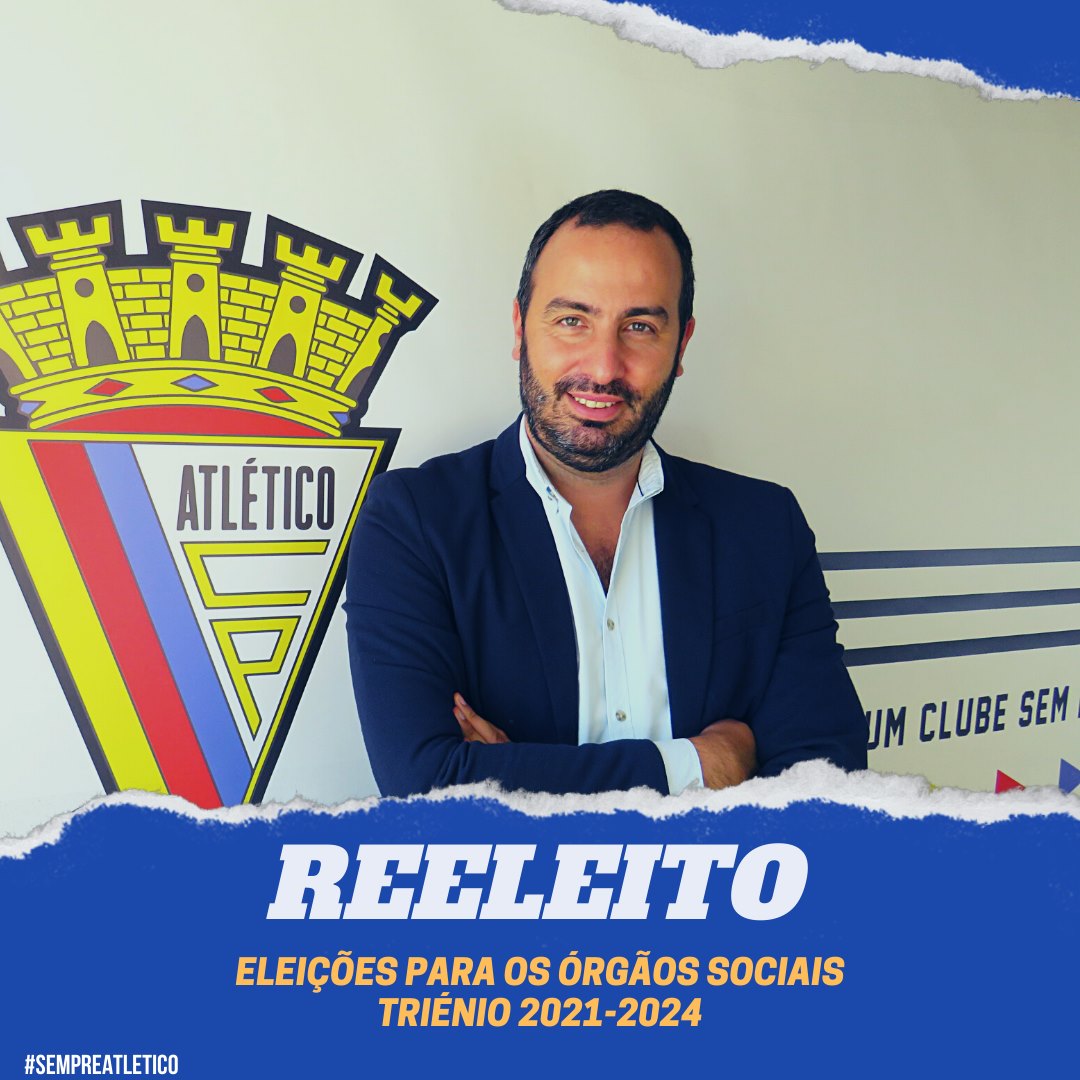 Reeleito: Ricardo Delgado Atlético Clube de Portugal - Site Oficial