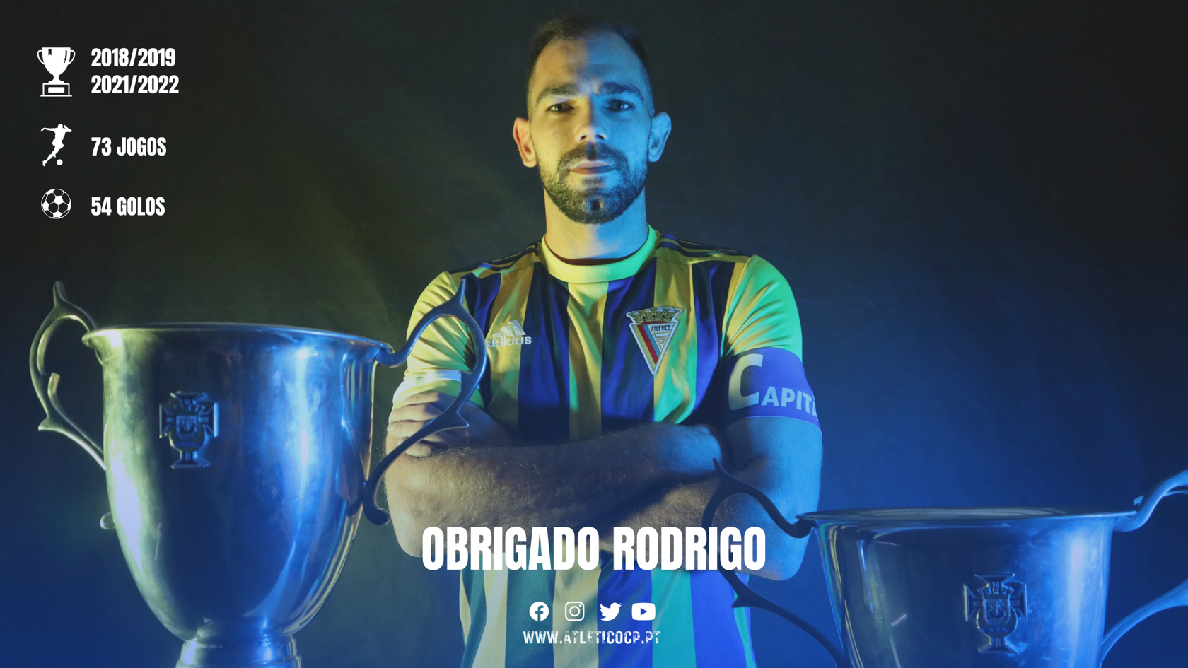 Obrigado, Rodrigo! Atlético Clube de Portugal - Site Oficial