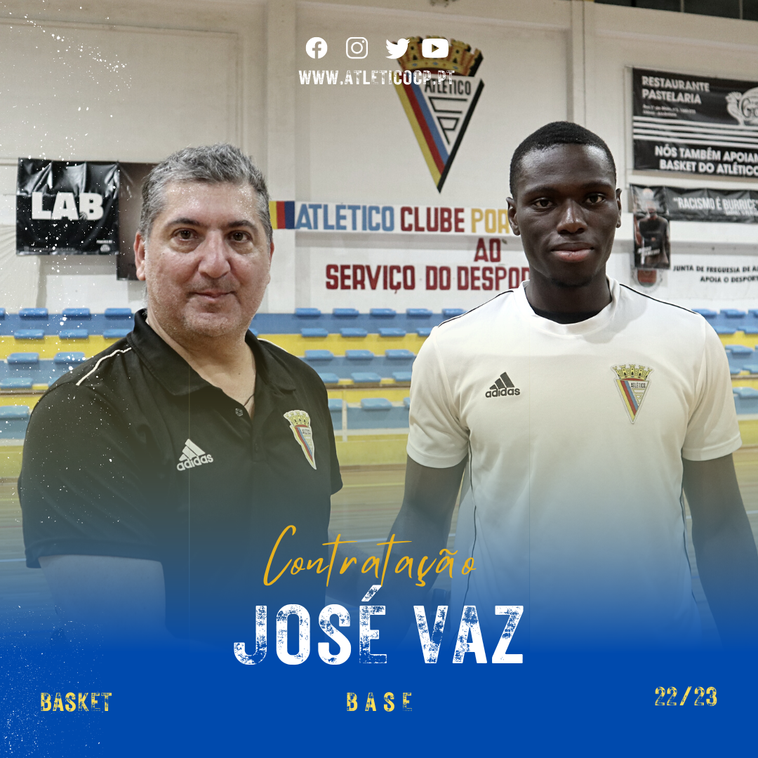 Contratação: José Vaz Atlético Clube de Portugal - Site Oficial