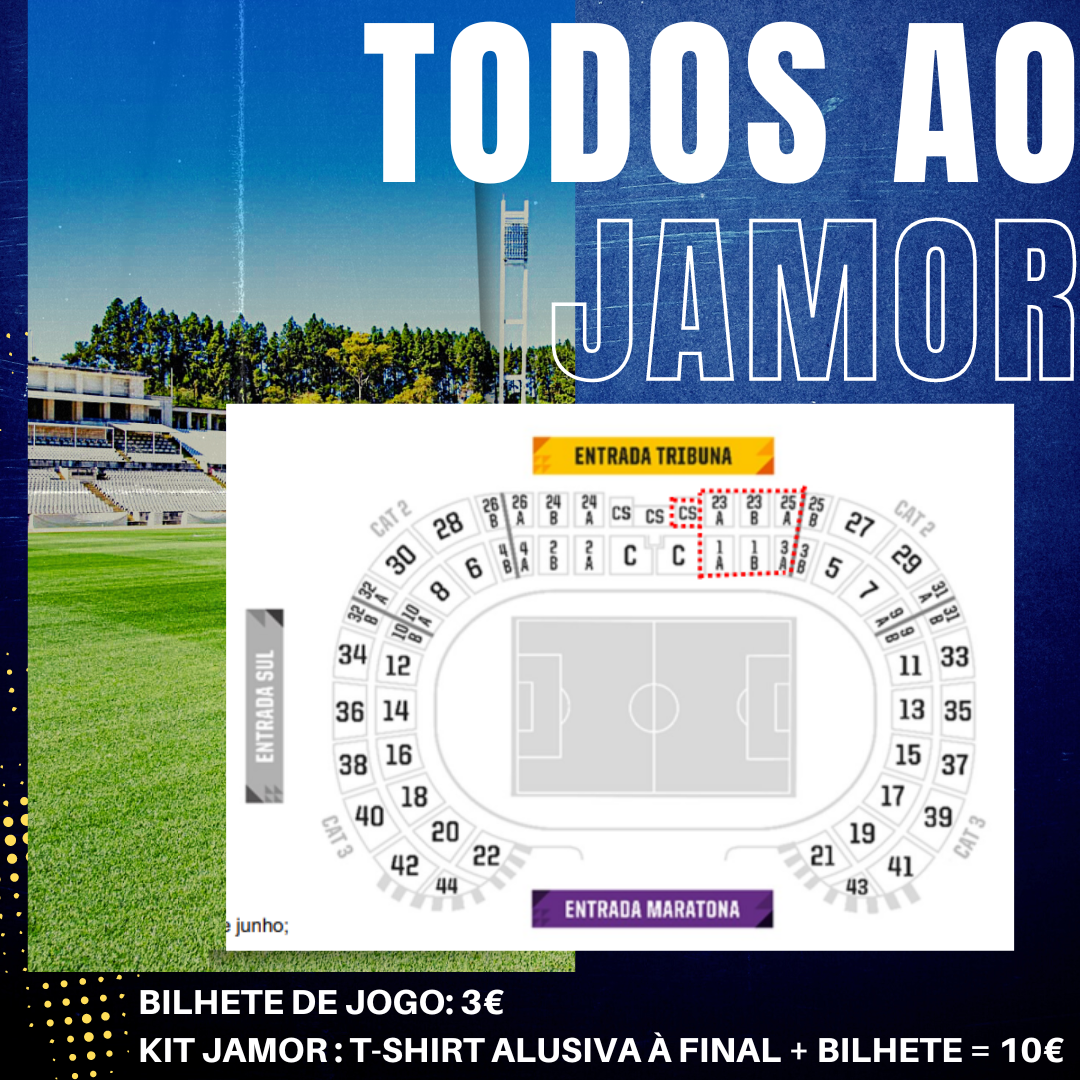 Bilhetes para o Jamor Atlético Clube de Portugal - Site Oficial