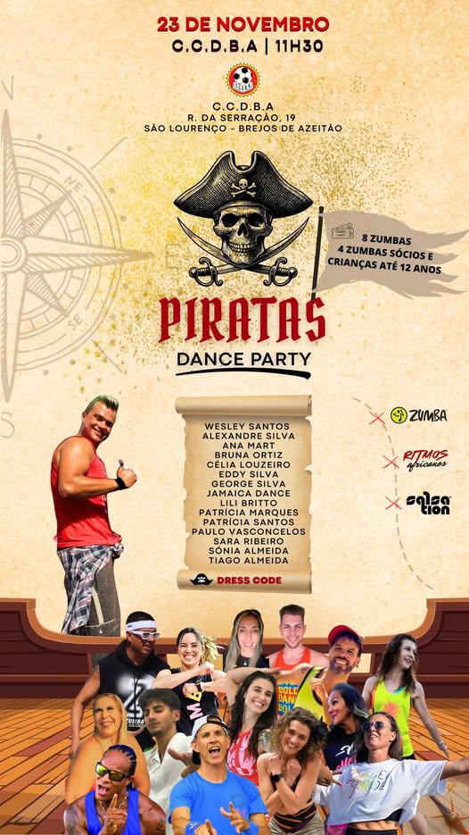 PIRATAS DANCE PARTY CCD Brejos de Azeitão