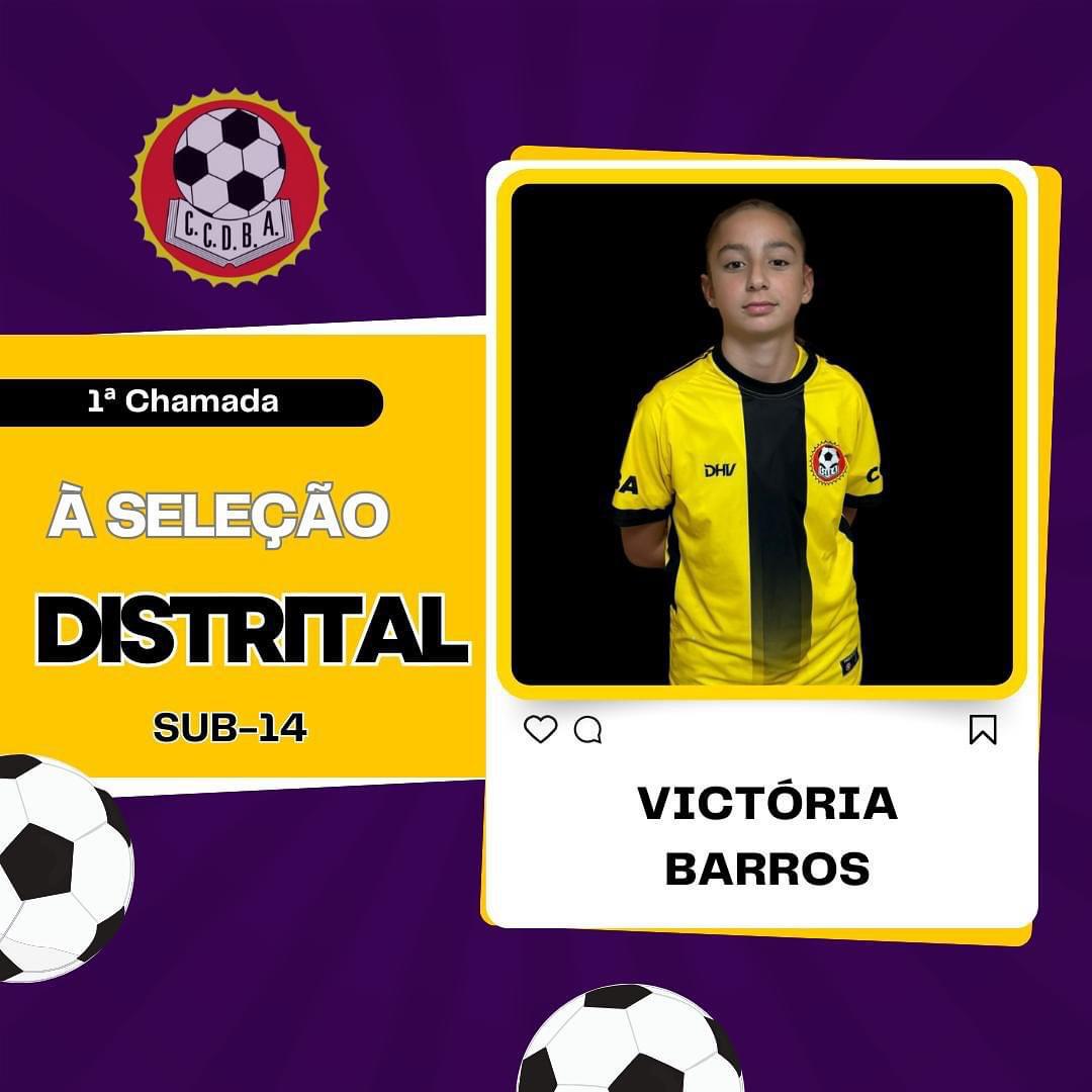 Victória Barros - Seleção Distrital CCD Brejos de Azeitão