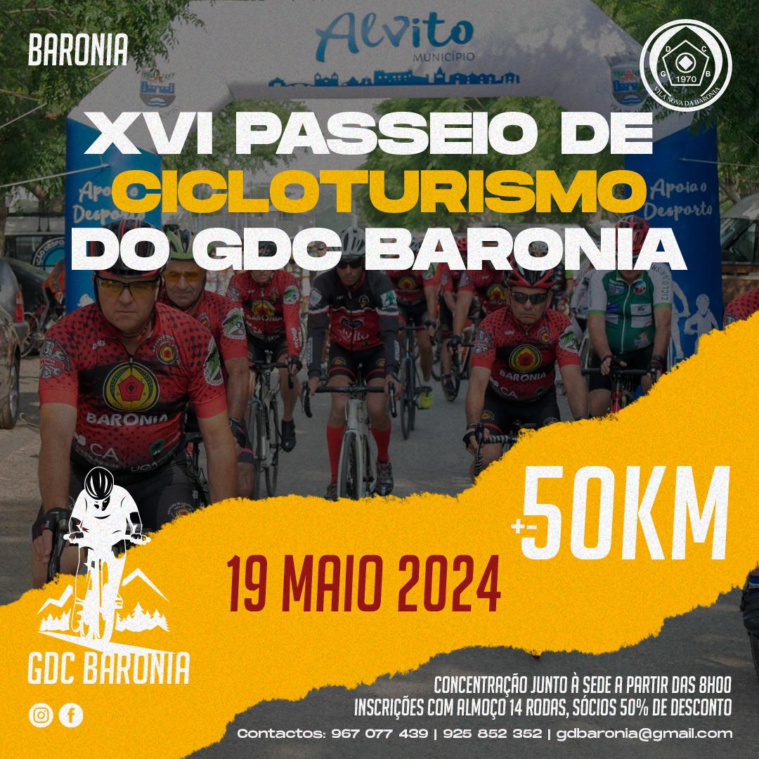 XVI Passeio Cicloturismo GDC Baronia | GDC Baronia
