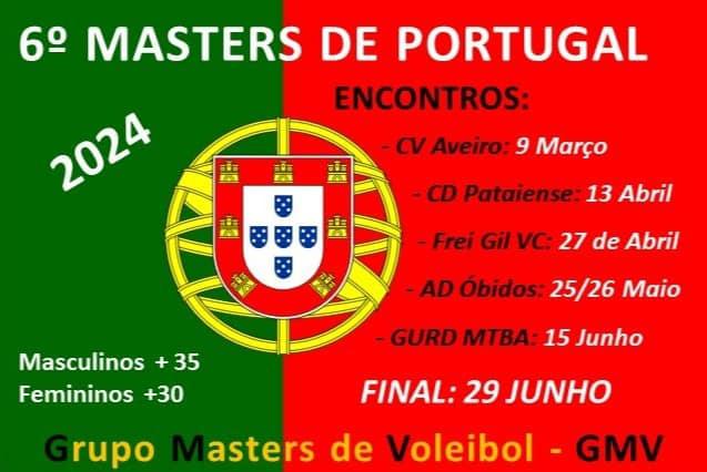 Voleibol - 6º Torneio de Masters de Portugal | Grupo MTBA