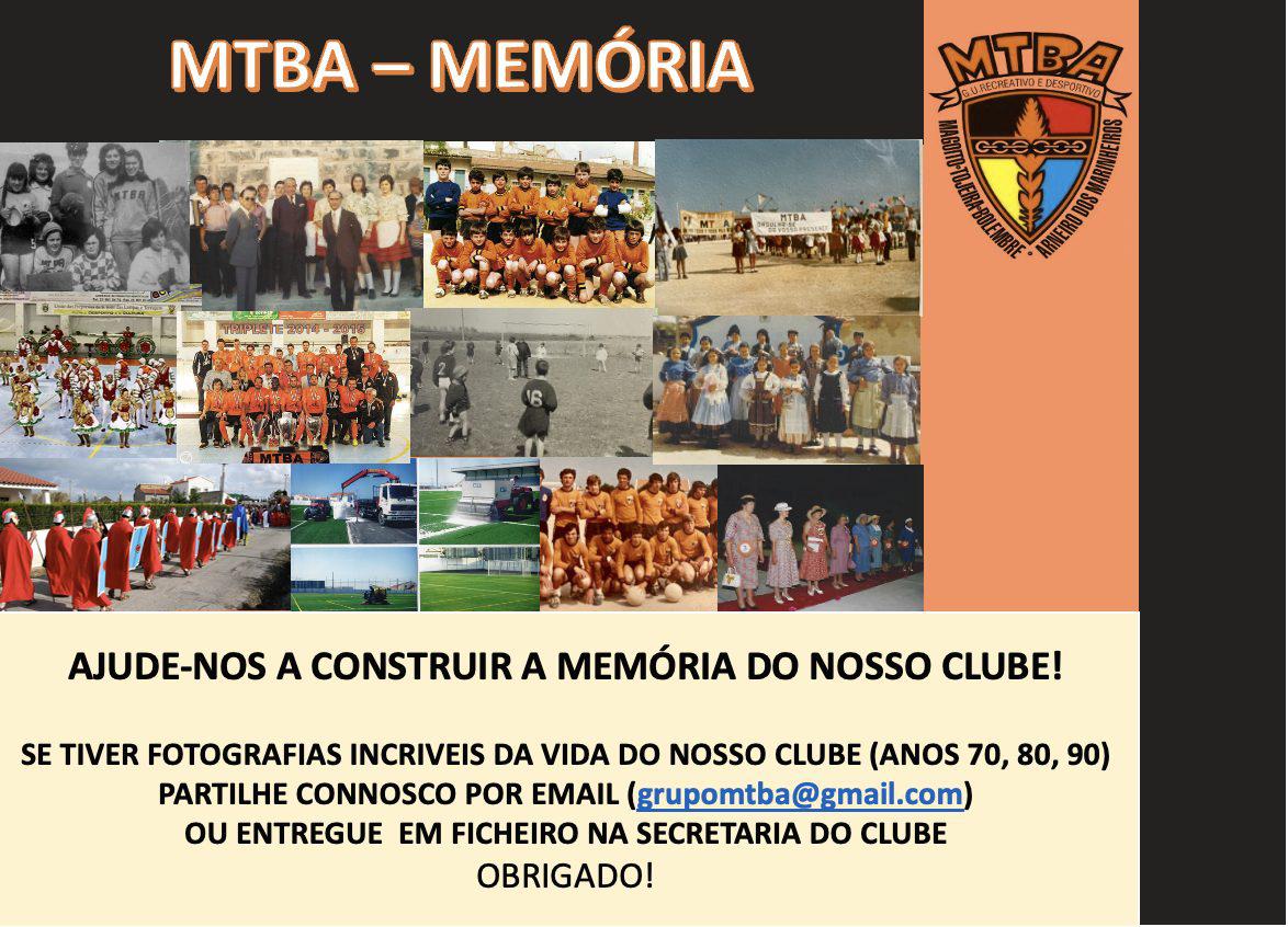 Memória MTBA | Grupo MTBA