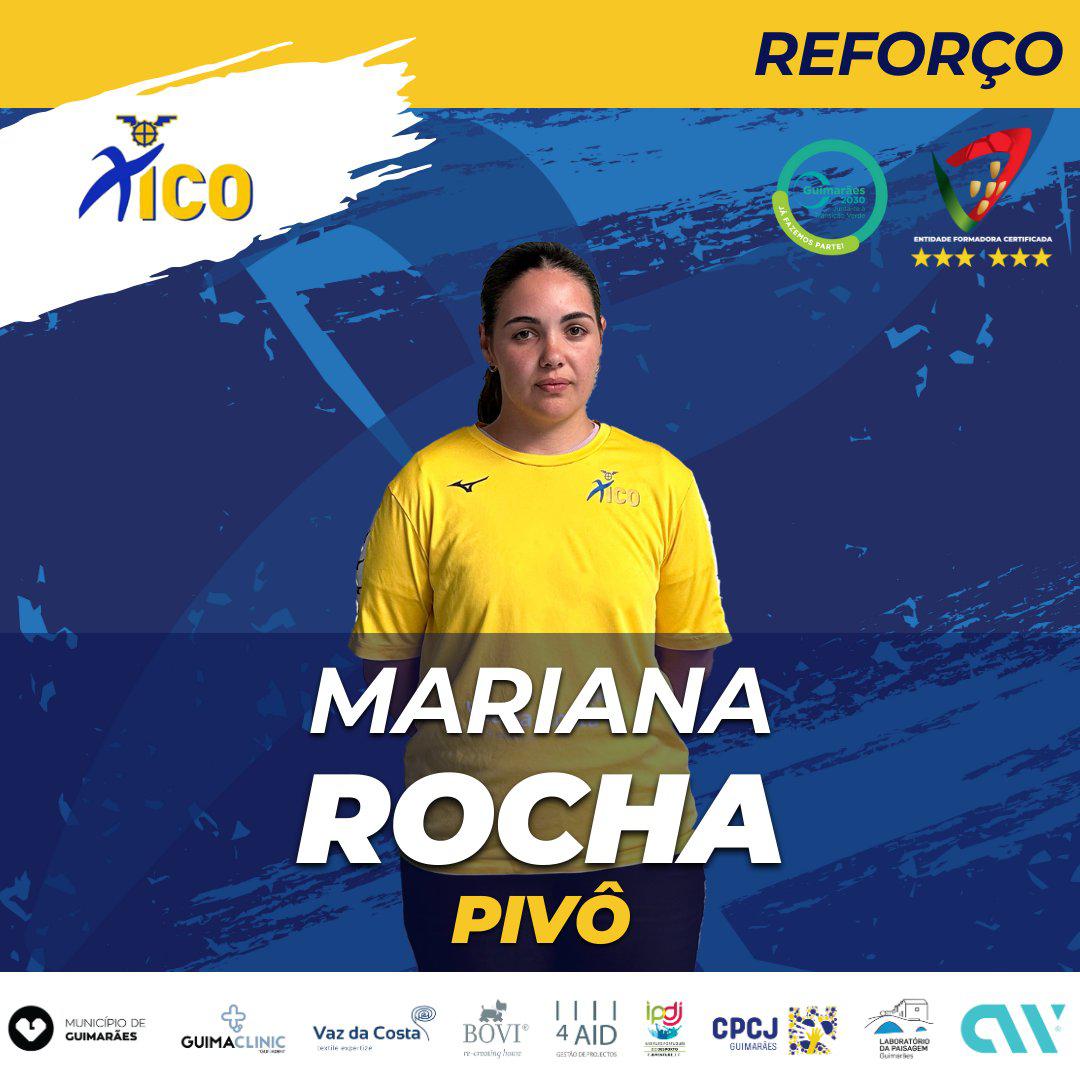 Reforço: Mariana Rocha Clube Desportivo Xico Andebol